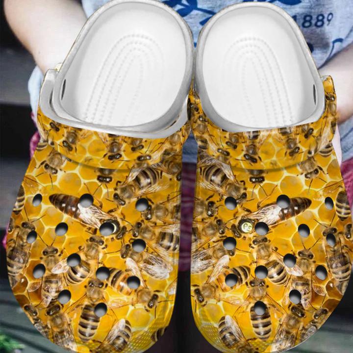Queen Bee Slippers - Design by Crocodile