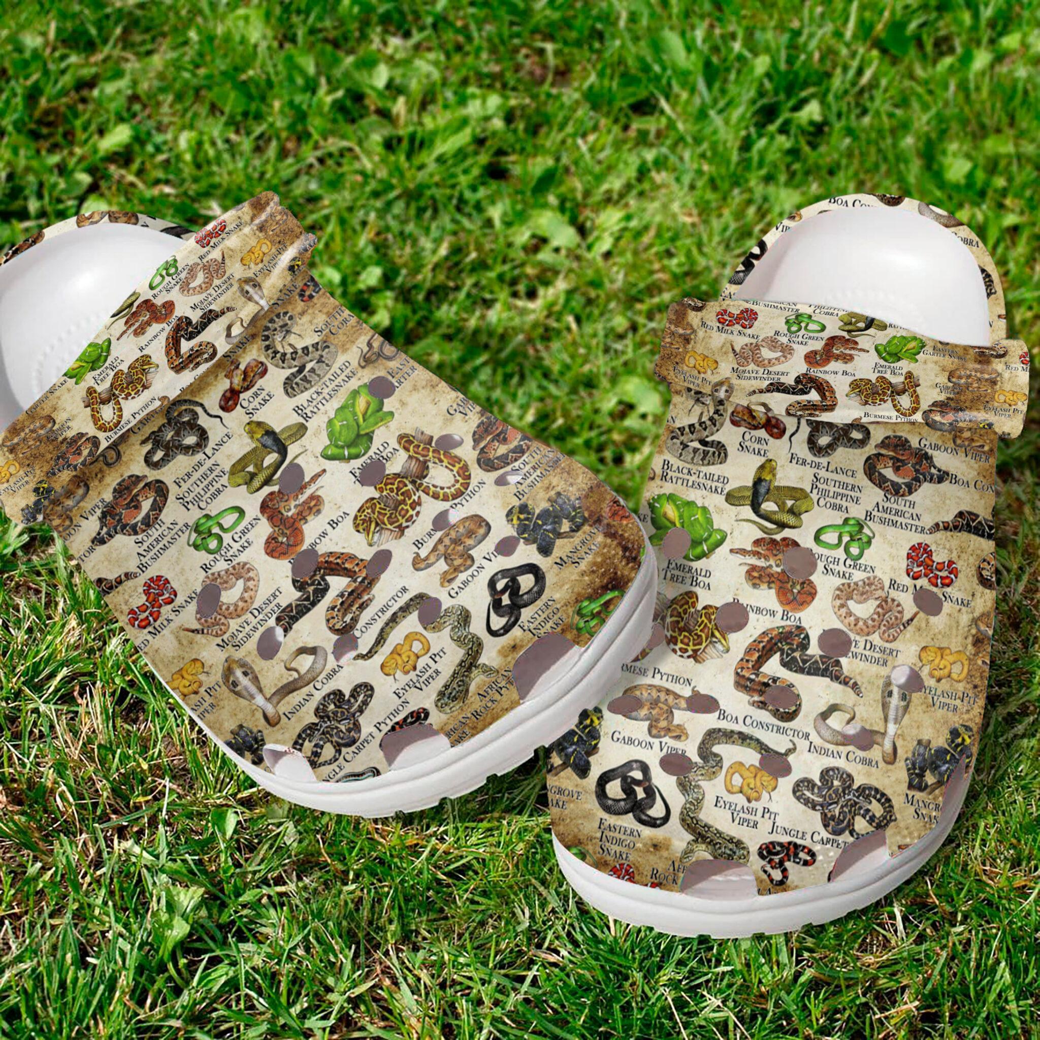 Snake Slippers - Design by Crocodile