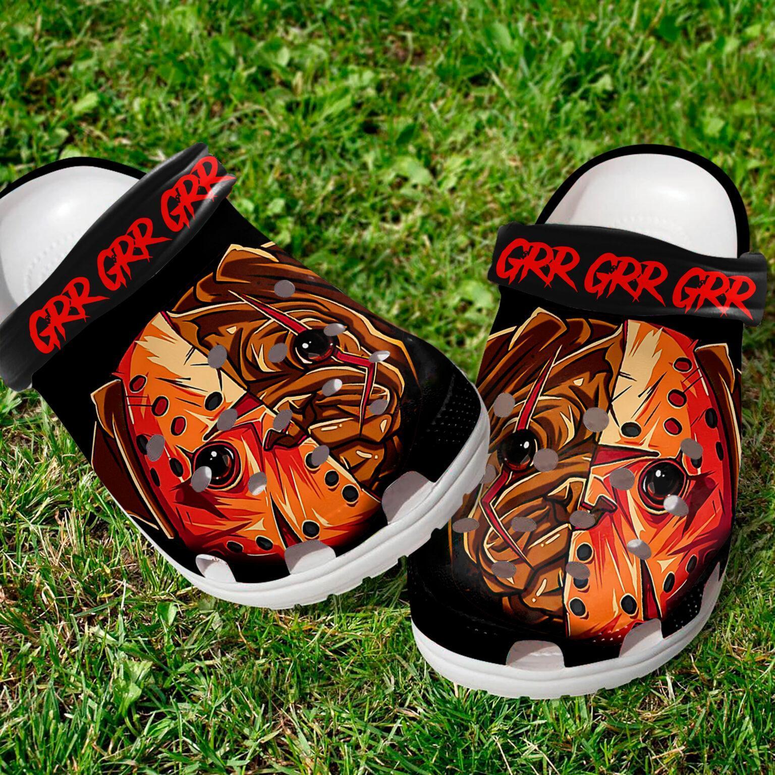 Dachshund Get ready For Rainy Walk Clogs, Unisex Film Clog Shoes, Pet ...