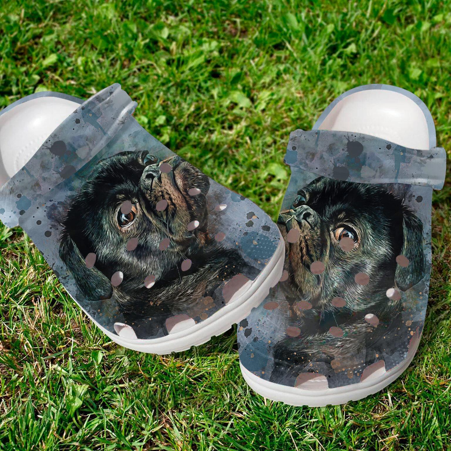 Dachshund Get ready For Rainy Walk Clogs, Unisex Film Clog Shoes, Pet ...