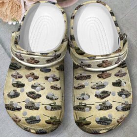 WW II Tanks Slippers - Design by Crocodile