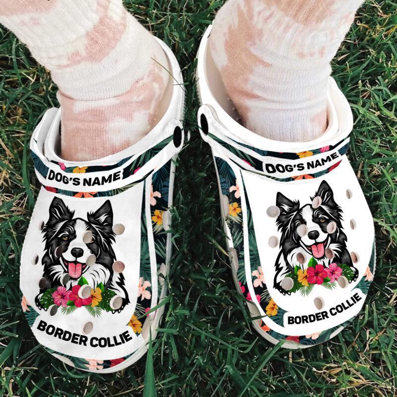 Border Collie Limited Edition Slippers - Design by Crocodile