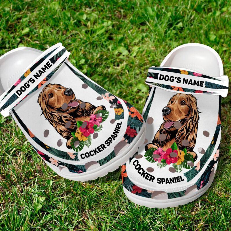 Cocker Spaniel Limited Edition Slippers - Design by Crocodile