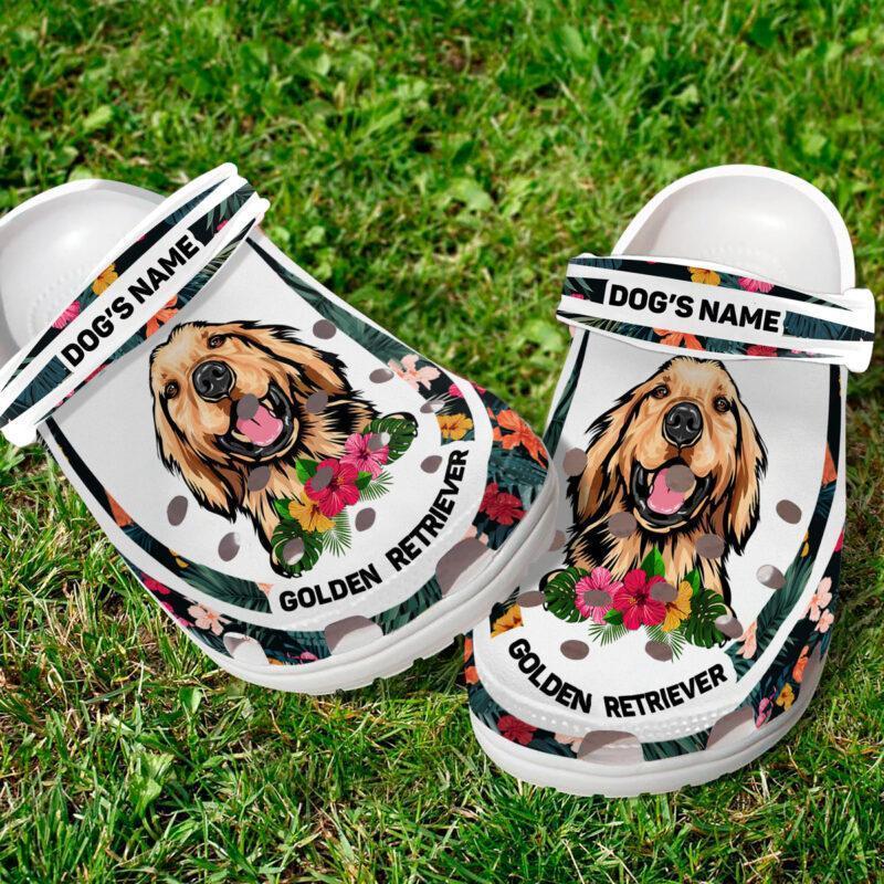 Golden Retriever Limited Edition Slippers - Design by Crocodile