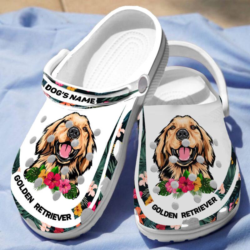 Golden Retriever Limited Edition Slippers - Design by Crocodile