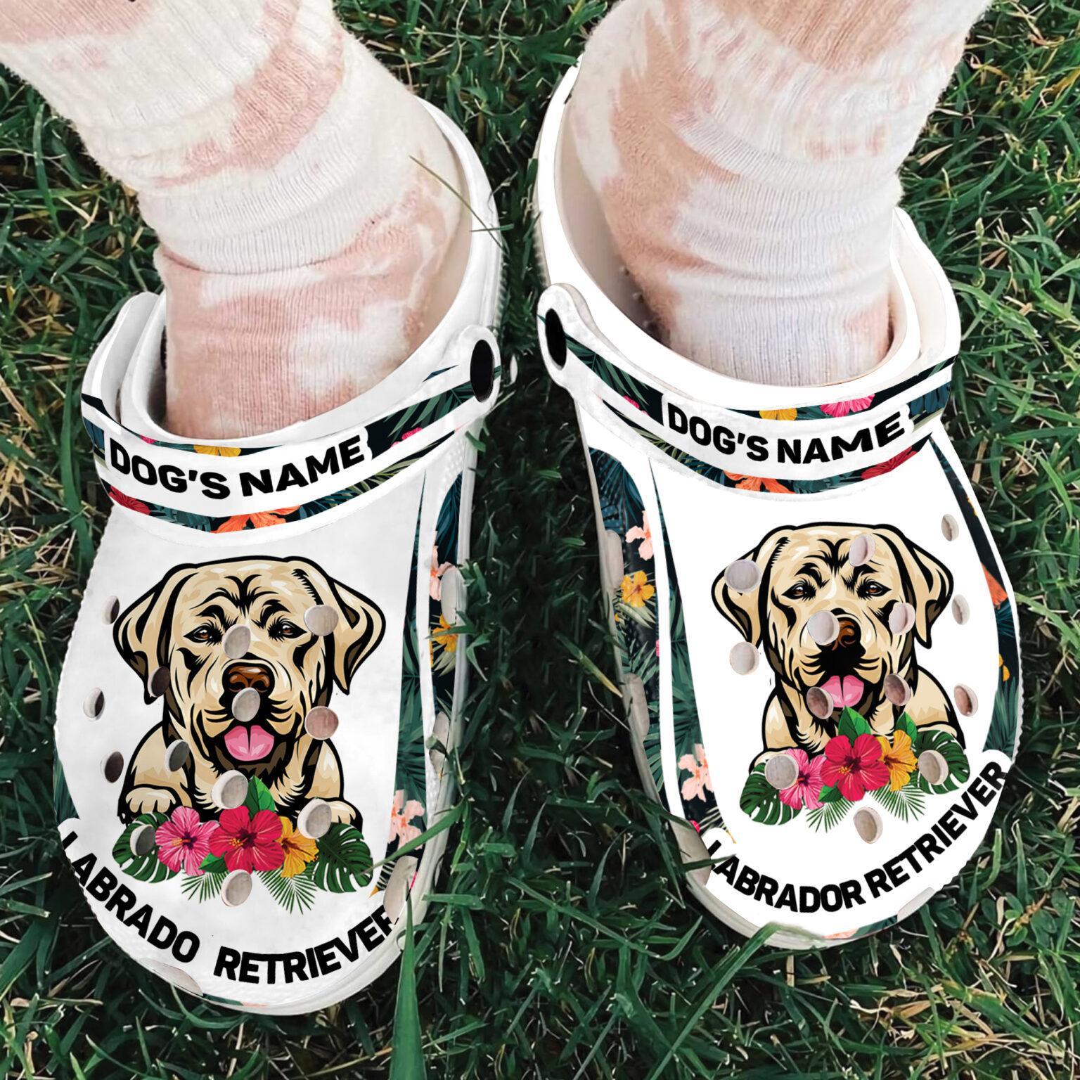 Labrador Retriever Limited Edition Slippers - Design by Crocodile