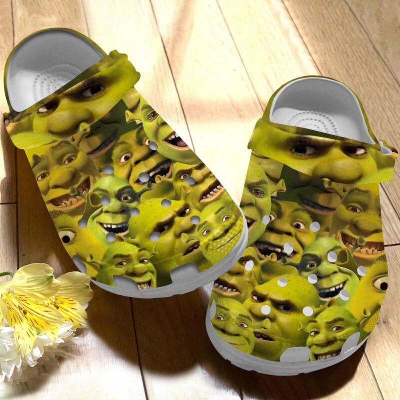 Shrek Slippers - Design by Crocodile