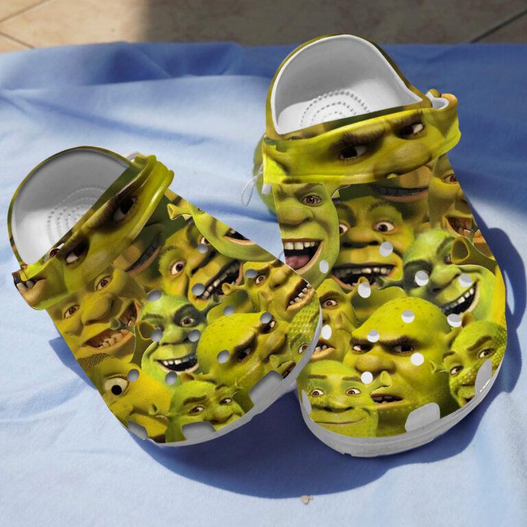 Shrek Slippers - Design by Crocodile