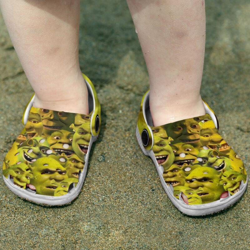 Shrek Slippers - Design by Crocodile