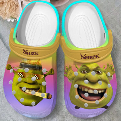 Shrek Slippers - Design by Crocodile