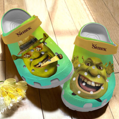 Shrek Slippers - Design by Crocodile