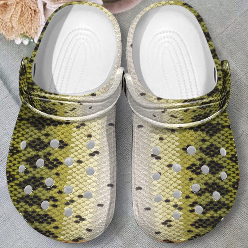 Largemouth Bass ClogsSlippers - Design by Crocodile