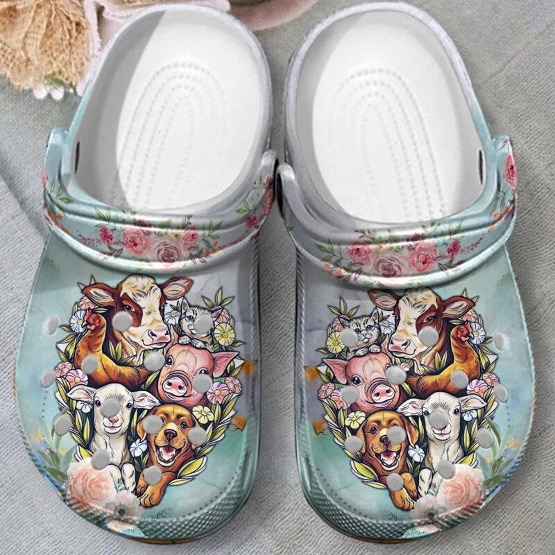Farm Animals Crocs - Design by Crocodile