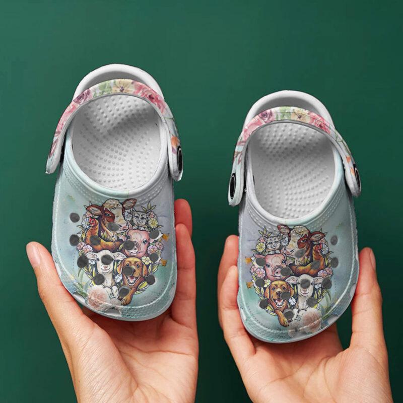 Farm Animals Crocs - Design by Crocodile