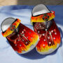 Skull Firefighter Crocs For Men Slippers - Design by Crocodile