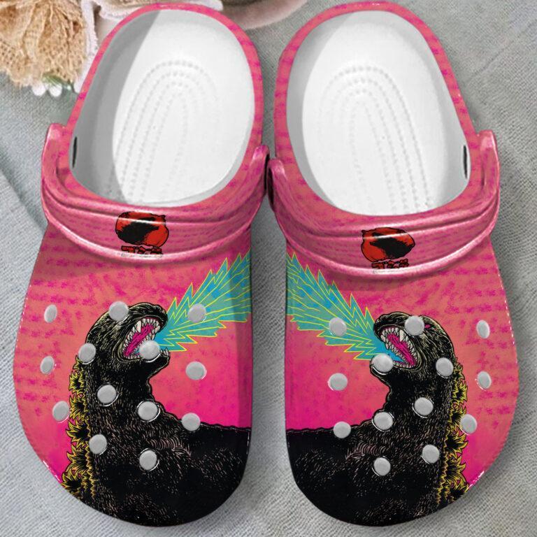 Godzilla Clogs - Design by Crocodile