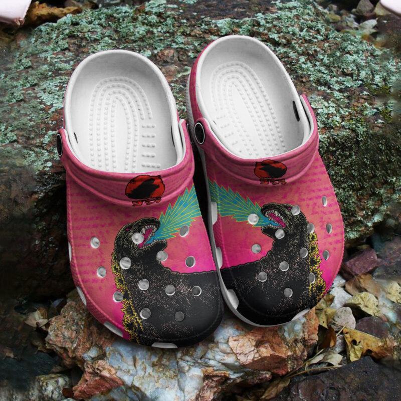 Godzilla Clogs - Design by Crocodile