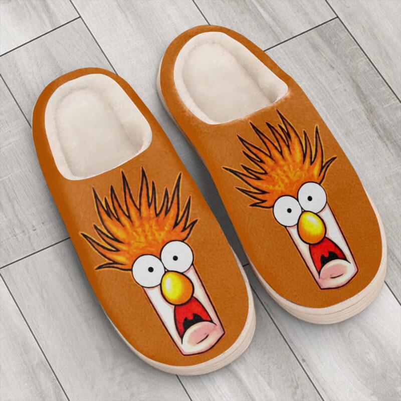 Beaker muppet House Slippers - Design by Crocodile