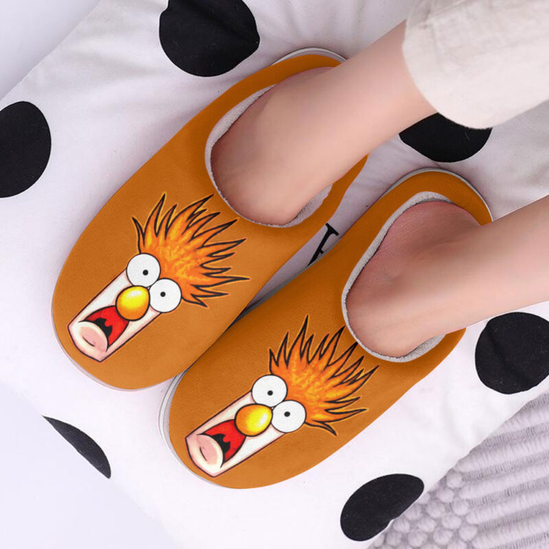 Beaker muppet House Slippers - Design by Crocodile
