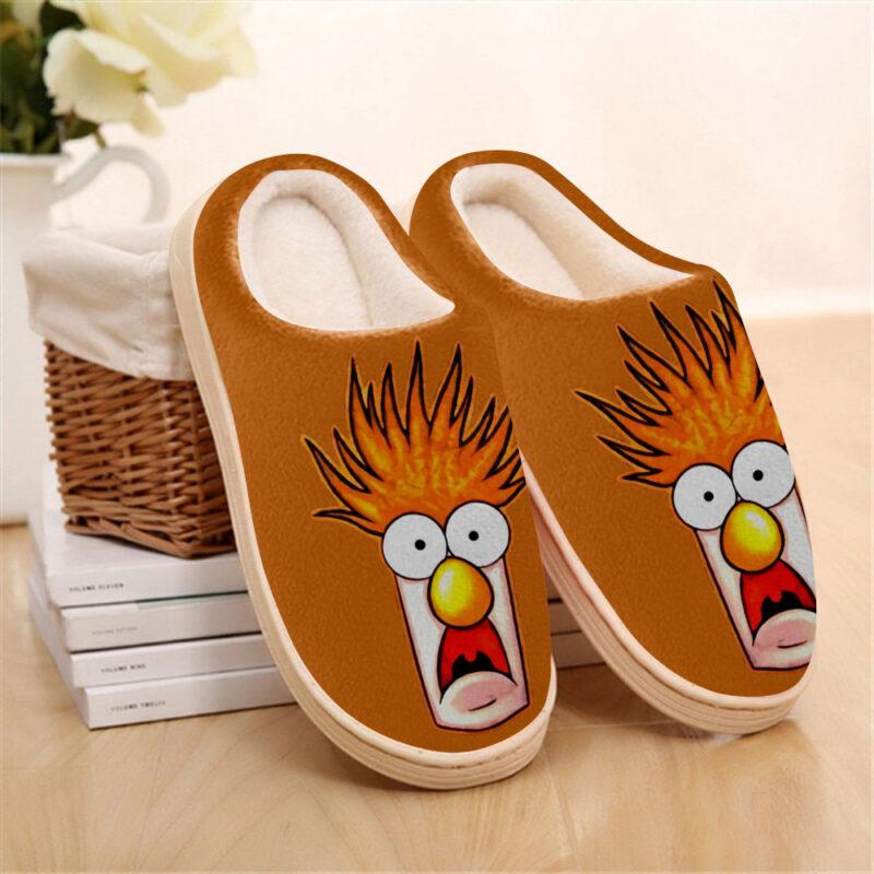 Beaker muppet House Slippers - Design by Crocodile