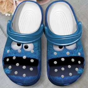 Cookie Monster Slippers - Design by Crocodile
