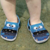 Cookie Monster Slippers - Design by Crocodile