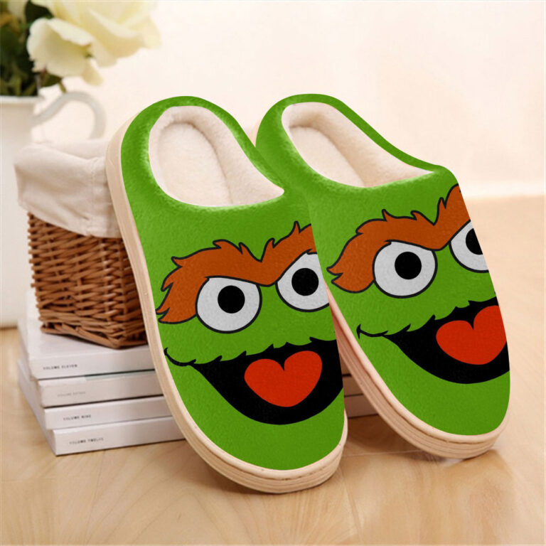 Cookie Monster Slippers - Design by Crocodile