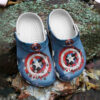 Captain America Slippers - Design by Crocodile
