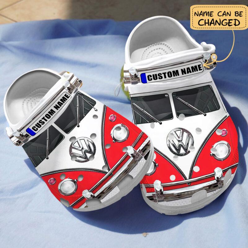 Love Campervan Slippers - Design by Crocodile