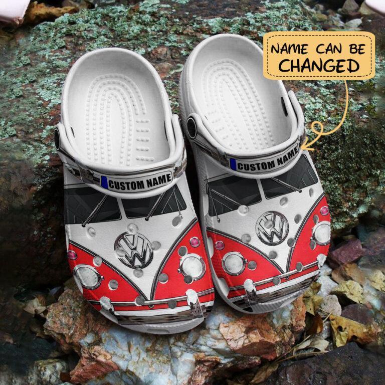 Love Campervan Slippers - Design by Crocodile