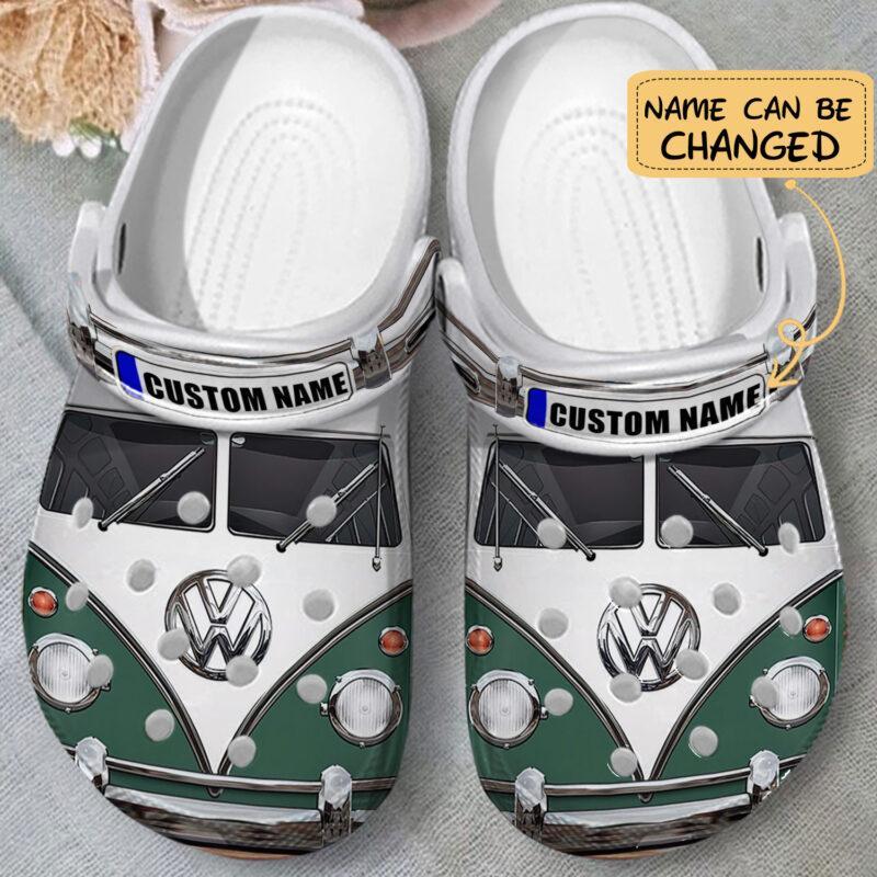Love Campervan Slippers - Design by Crocodile
