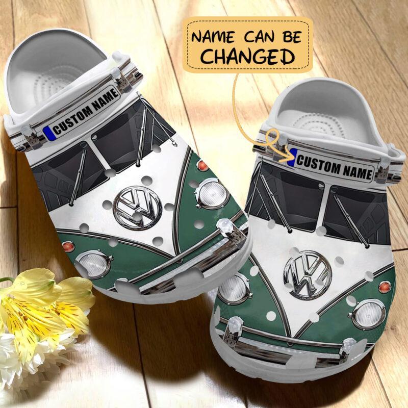 Love Campervan Slippers - Design by Crocodile