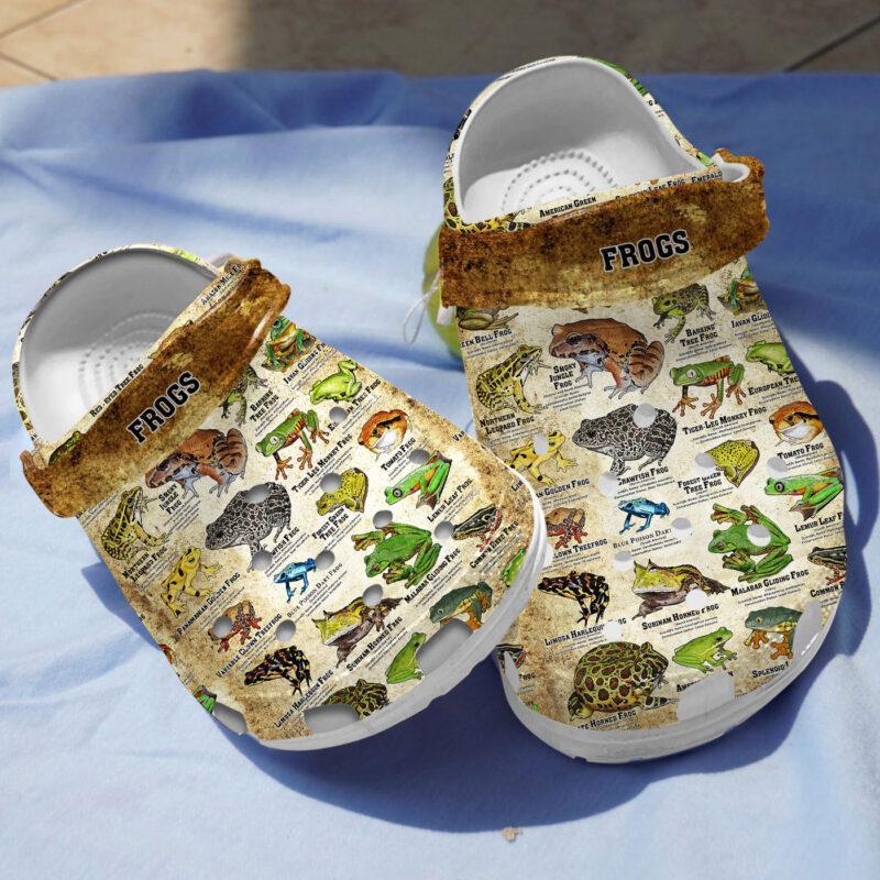 Frog Clogs - Design by Crocodile