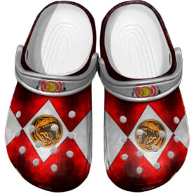 Power Ranger Dino Thunder Classic Clogs Shoes - Design by Crocodile