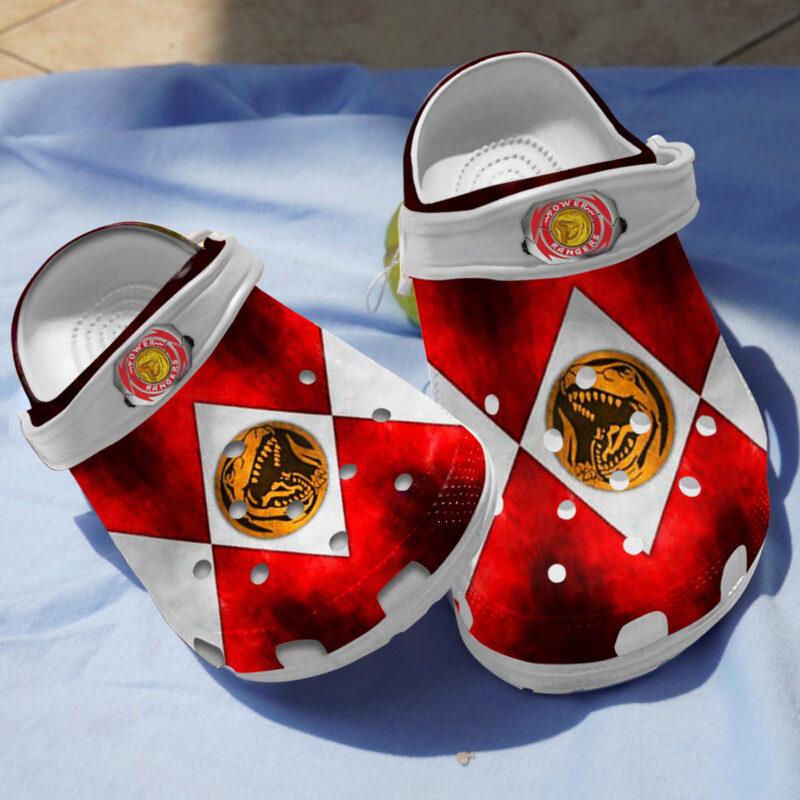 Power Ranger Dino Thunder Classic Clogs Shoes - Design by Crocodile