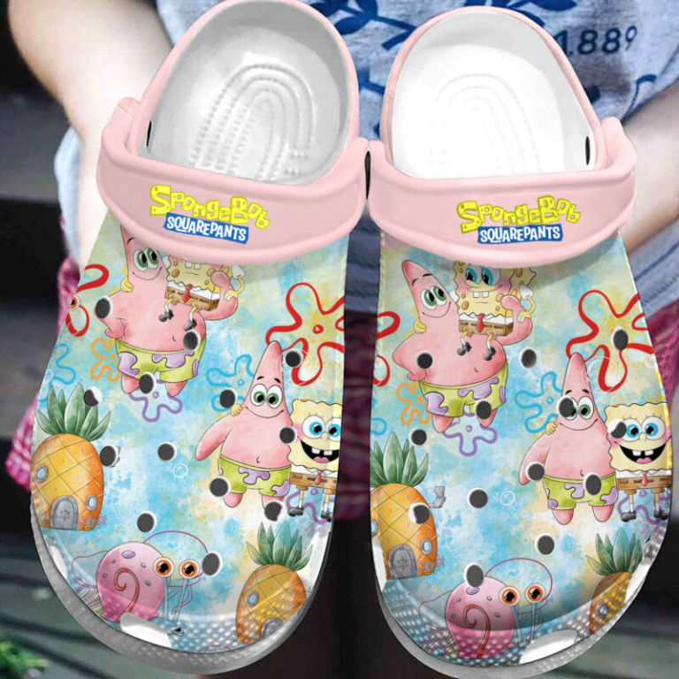 Lovely Friends SpongeBob SquarePants And Patrick Star Clogs Slippers ...