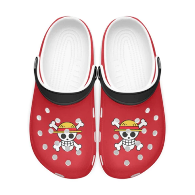 Monkey D.Luffy One Piece Anime Classic Clogs - Design by Crocodile