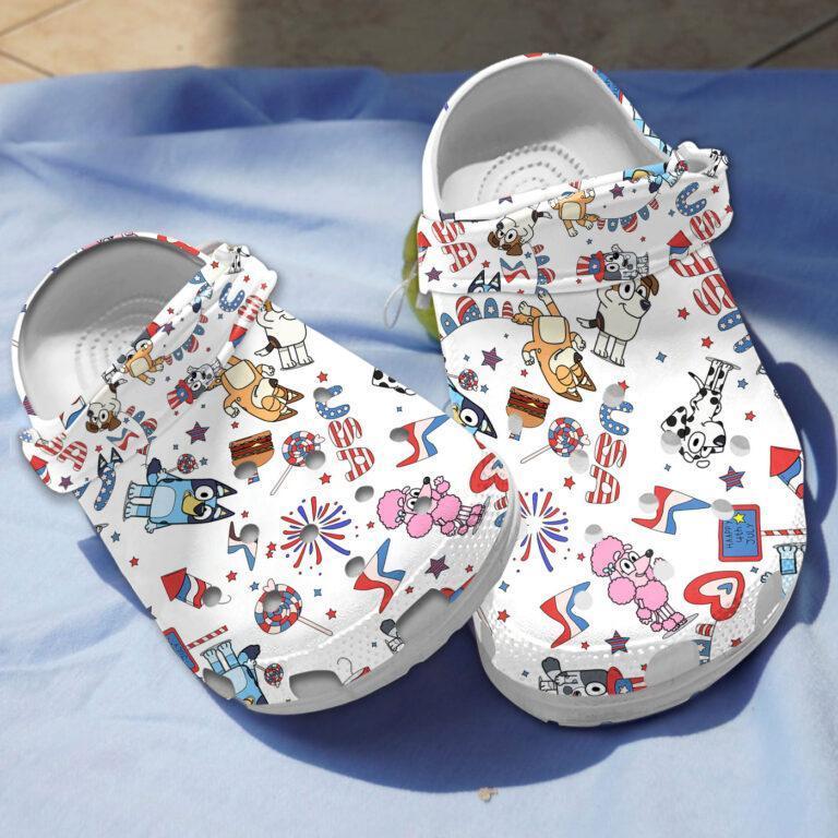 Bluey Clogs, Bluey Family Clogs, Bluey Clogs Shoes, Bluey Clogs, Bluey ...