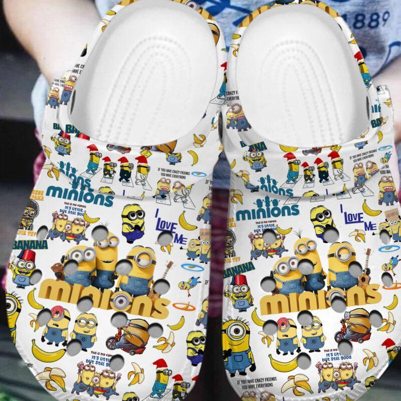 Funny Minions Clogs, Cartoon Clogs Shoes, Movie-Inspired Clogs For Kids ...