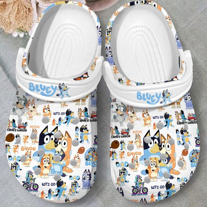 Funny Bluey Clogs, Movie-Inspired Clogs Shoes, Comfortable Clogs For ...