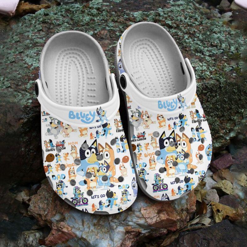 Funny Bluey Clogs, Movie-Inspired Clogs Shoes, Comfortable Clogs For ...