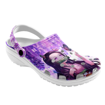 Nezuko & Tanjiro Demon Slayer Unisex Crocs Shoes, Kimetsu No Yaiba ...