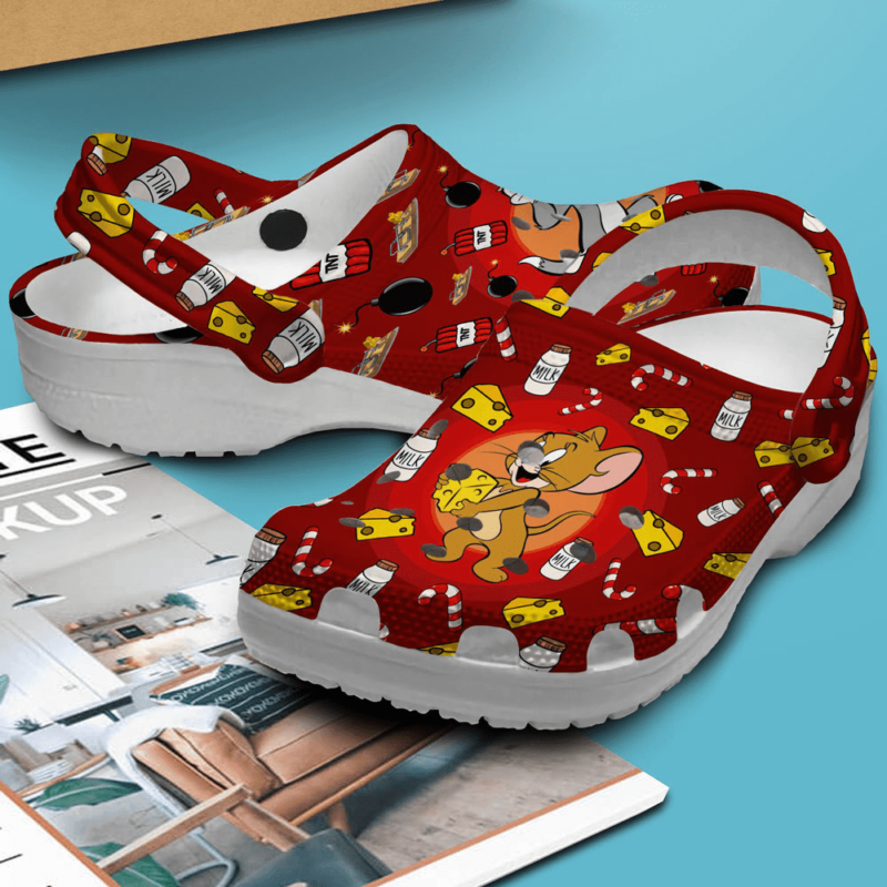 Funny Tom & Jerry Clogs For Kids And Adults - Design by Crocodile