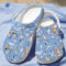 Lovely Bluey Characters Print Blue Clogs For Kids And Adults - Design ...