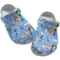 Lovely Bluey Characters Print Blue Clogs For Kids And Adults - Design ...