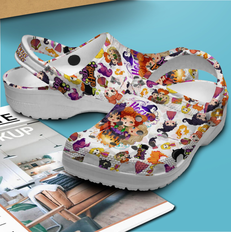 Limited Edition Hocus Pocus Clogs For Kids And Adults - Design by Crocodile