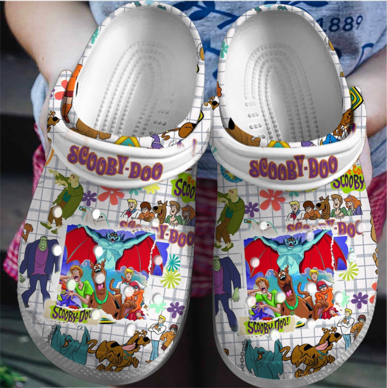 Amazing Scooby-Doo Clogs For Kids And Adults - Design by Crocodile
