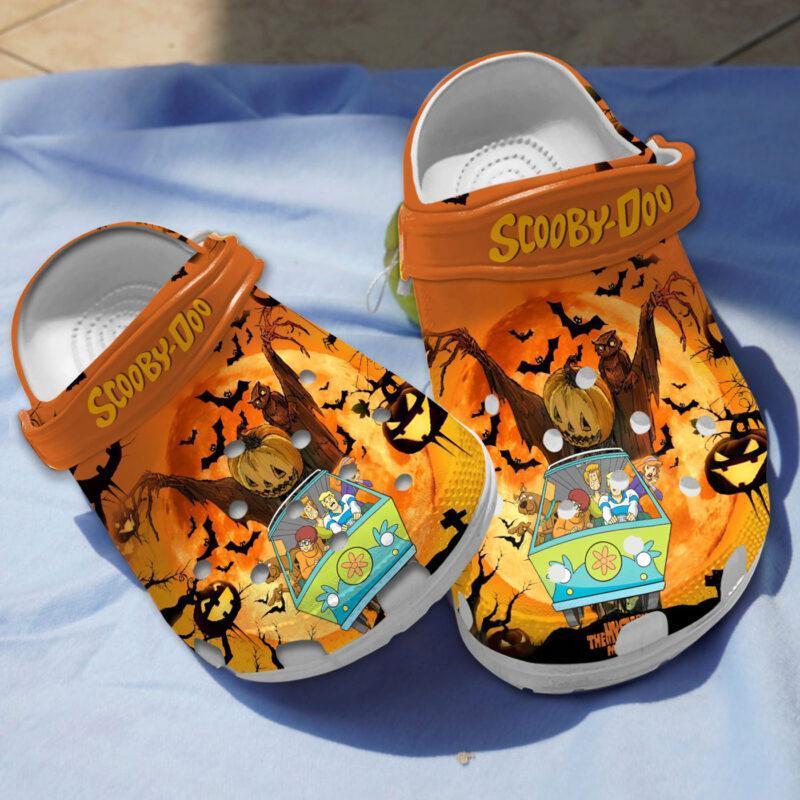 Scooby- Doo Spooky Halloween Clogs For Kids And Adults - Design by ...