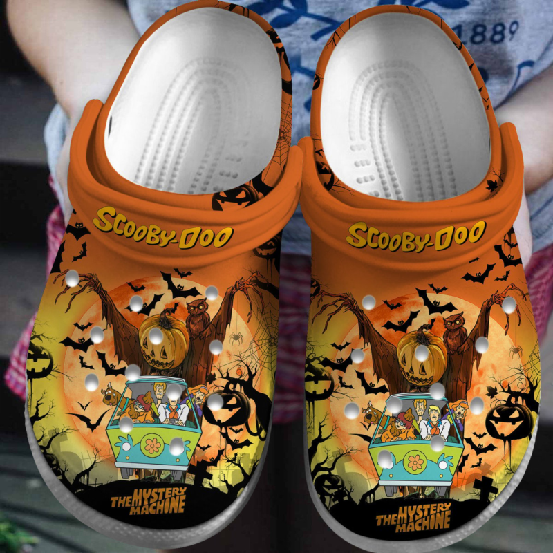 Scooby- Doo Spooky Halloween Clogs For Kids And Adults - Design by ...