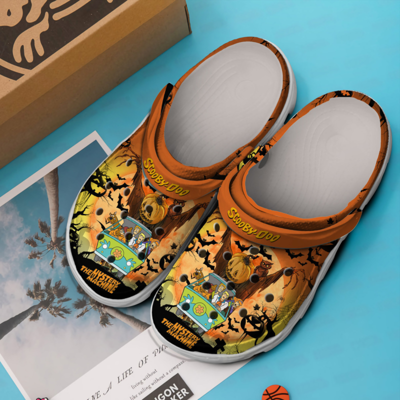 Scooby- Doo Spooky Halloween Clogs For Kids And Adults - Design by ...